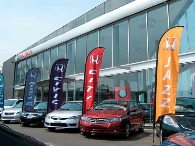 Banderas con publicidad | Photocall24